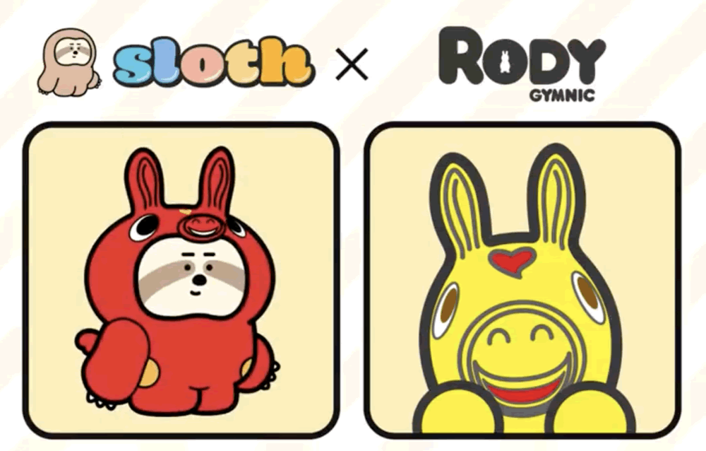 働きモノのナマケモノのNFT「sloth すろーす」とRODYがコラボ！ - 【ロディ情報サイト】Rody Info